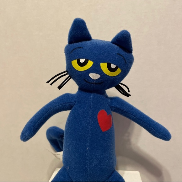 Toys | Pete The Cat Plush 11 Blue Doll James Dean Merrymakers Stuffed ...